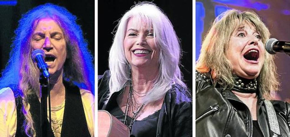 Patti Smith, Suzi Quatro y Emmylou Harris, tres mujeres de leyenda en ...