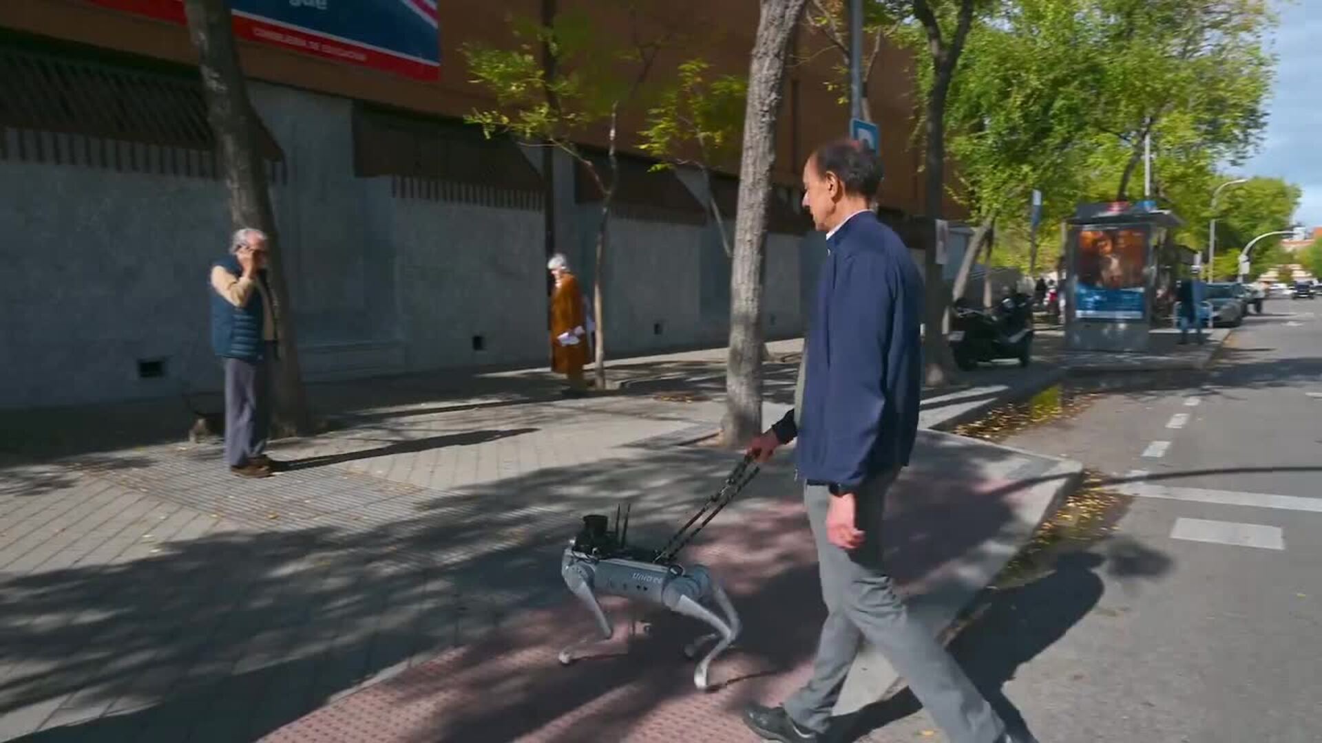 Tefi, un perro robot español para guiar a dependientes | El Diario Vasco